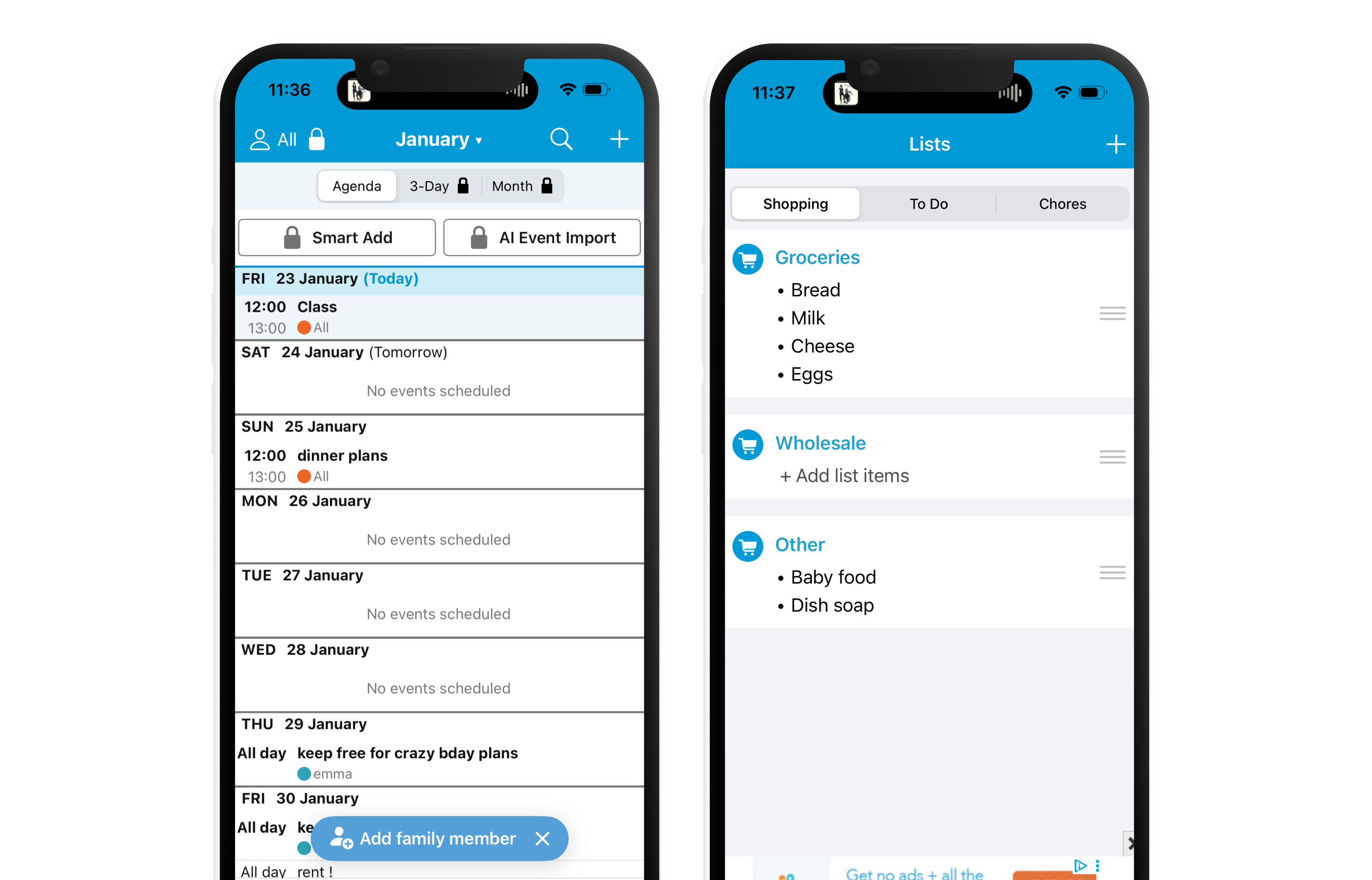 Howbout vs. Cozi: Which shared calendar app should you be using in 2026 ...