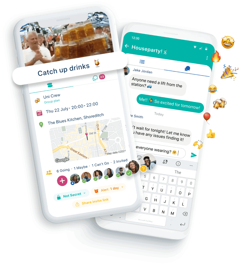 Howbout | The easiest way to get friends together