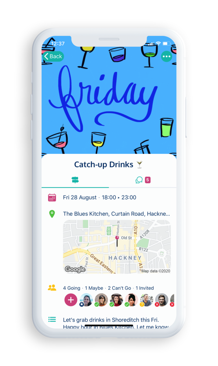 Howbout | The easiest way to get friends together