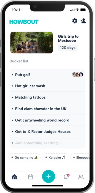 About - Howbout | social calendar
