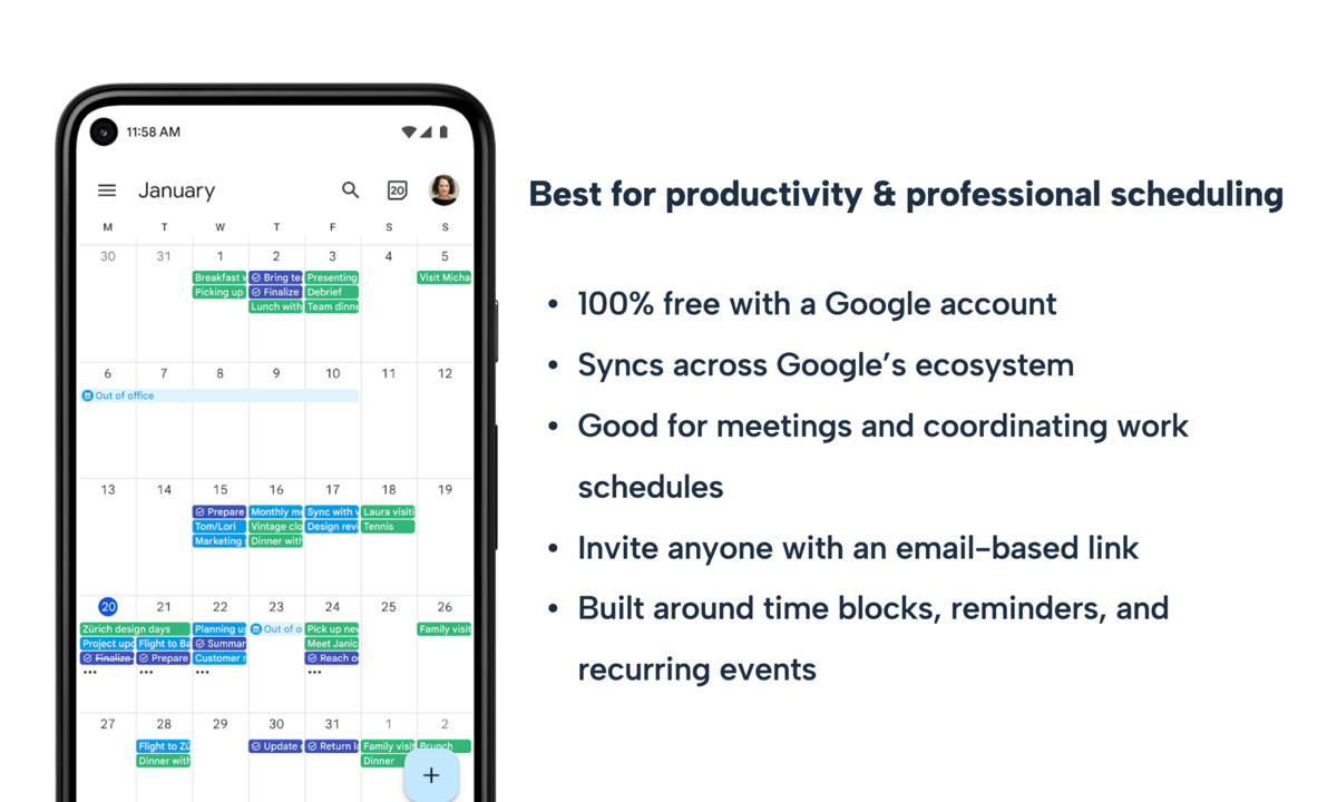 Howbout vs. Google Calendar: Which is better for planning with friends ...